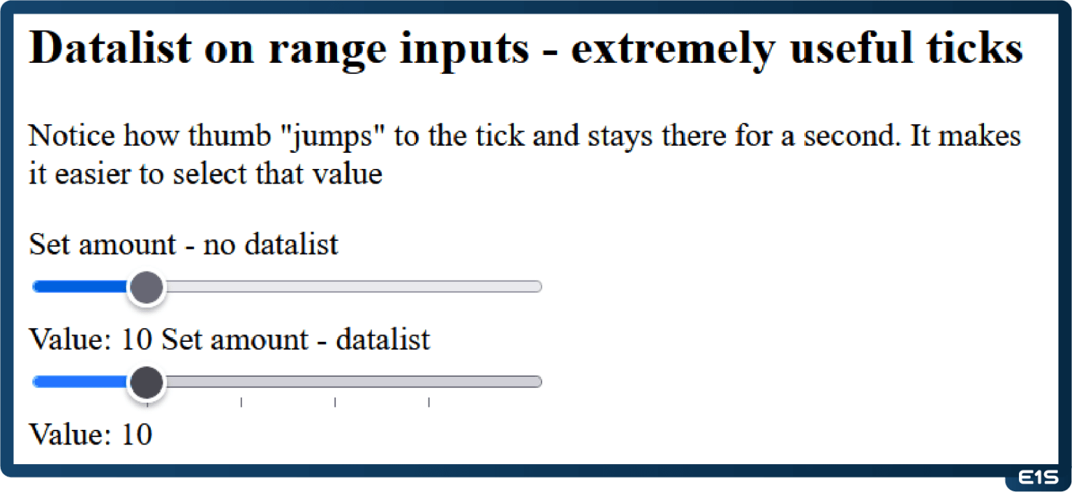 Improve your app's UX with datalist! - Edge1s